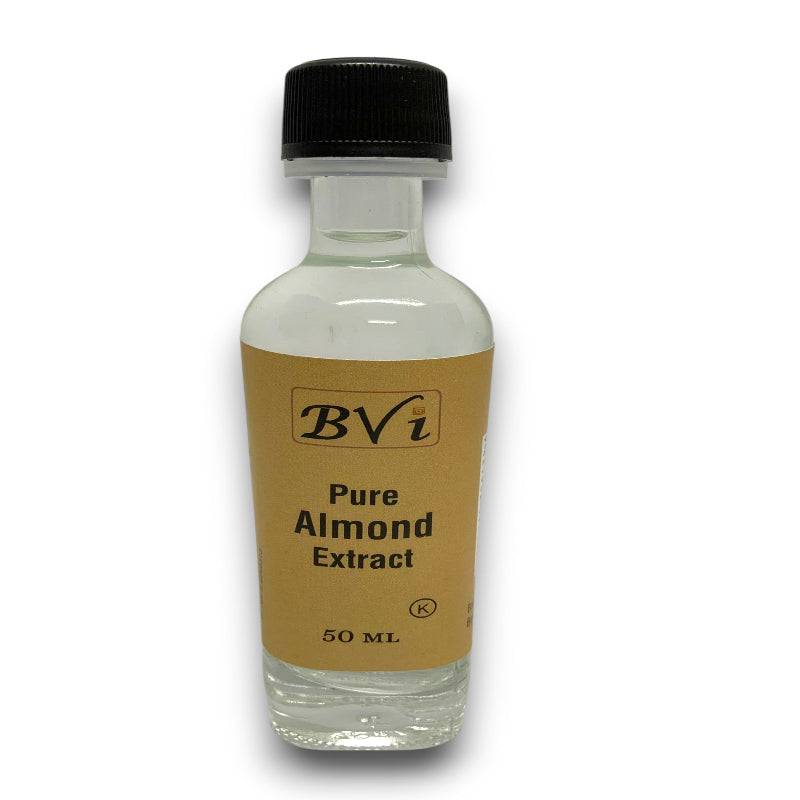 Organic Pure Almond Extract 50ml - BVI – Ricco Gourmet Foods