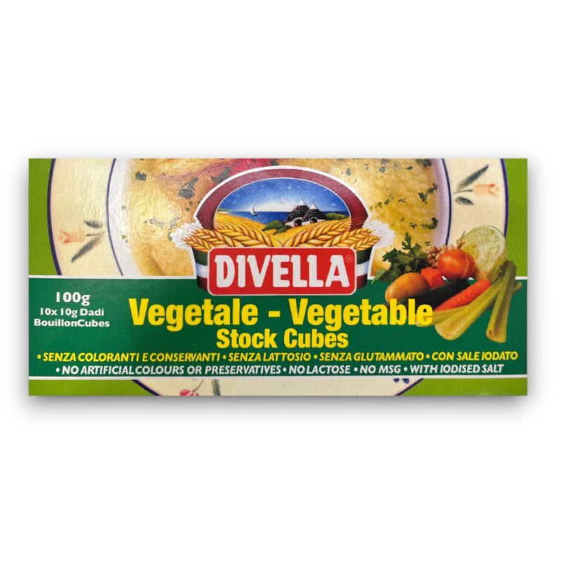 Vegetable Stock Cubes 100g - Divella – Ricco Gourmet Foods